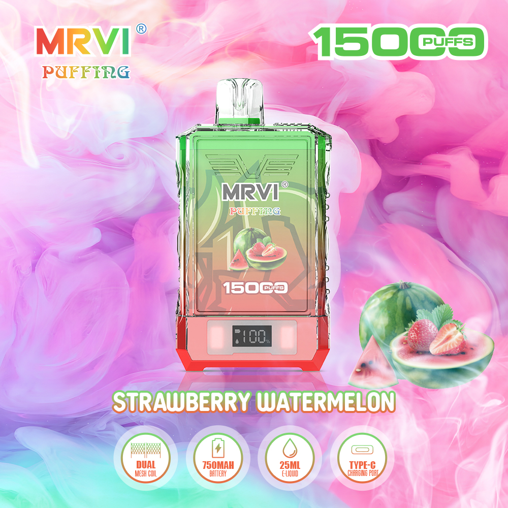 MRVI PUFFING 15000 Puffs ——10PCS/BOX - WESTYLE S.A. MRVI VAPE MRVI ...